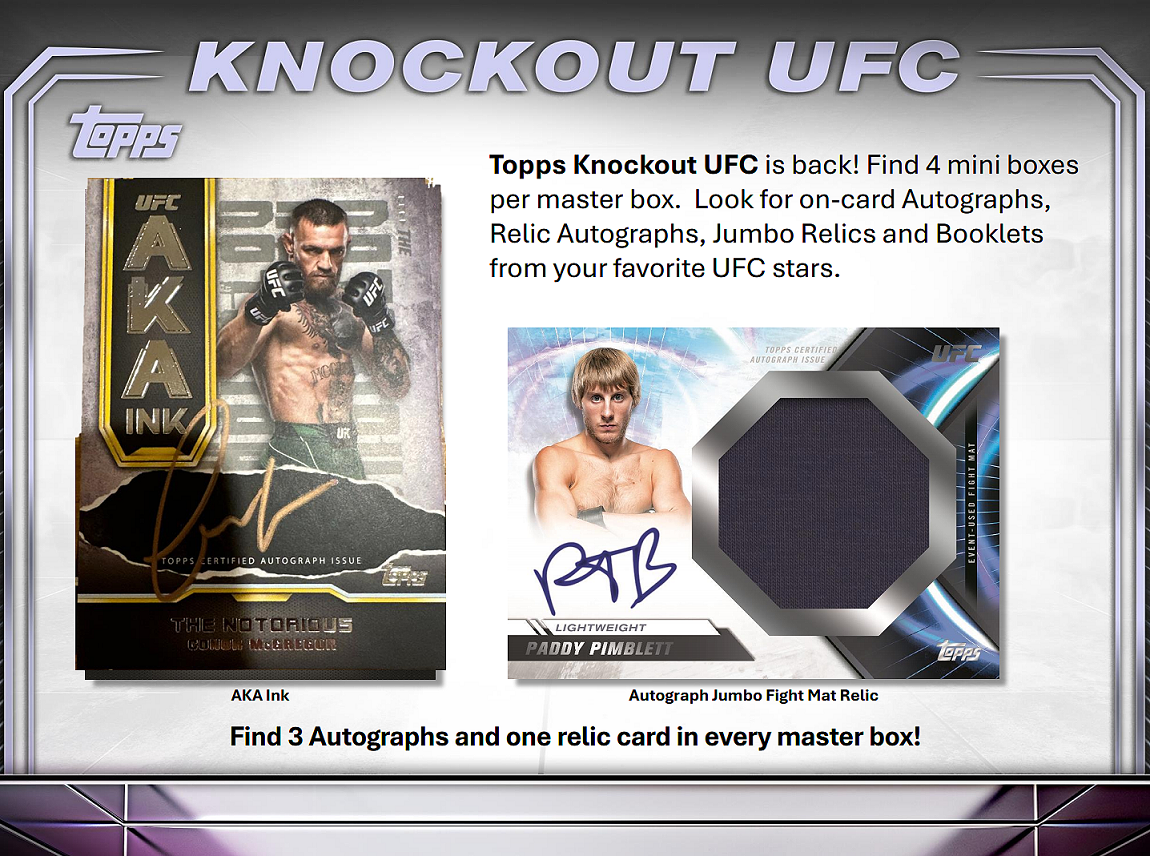 2024 Topps UFC Knockout